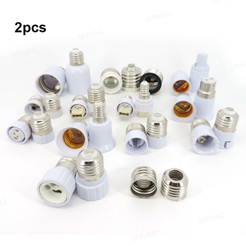 E27 E14 e17 to e40 e27 G24 GU10 E12 B22 MR16 LED lamp base light Adapter Bulb Holder Converter ...