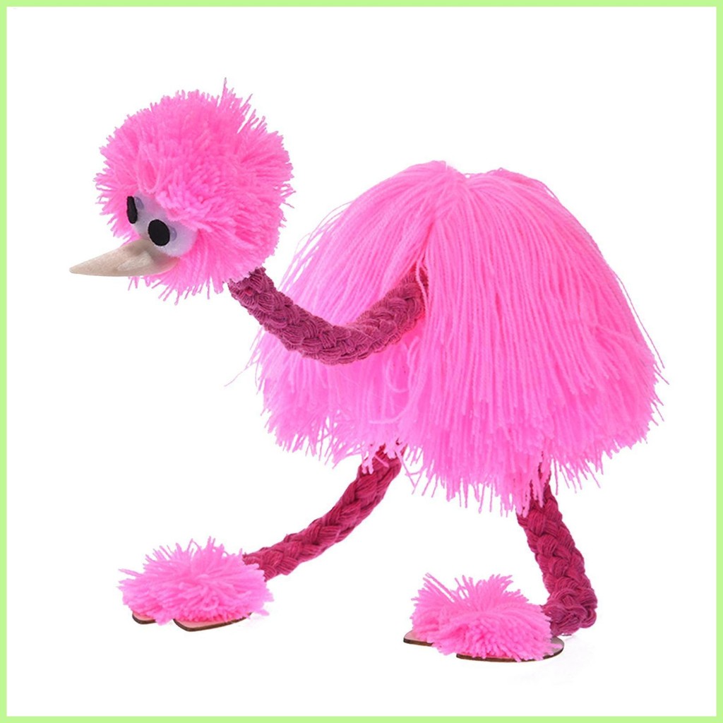 Ostrich Puppet Strings Stuffed Plush Parent Interactive Cute Ostrich ...