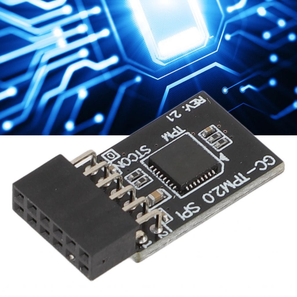 TPM 2.0 Encryption Security Module 2 X 6P Remote Card for WIN11 GC-TPM2 ...