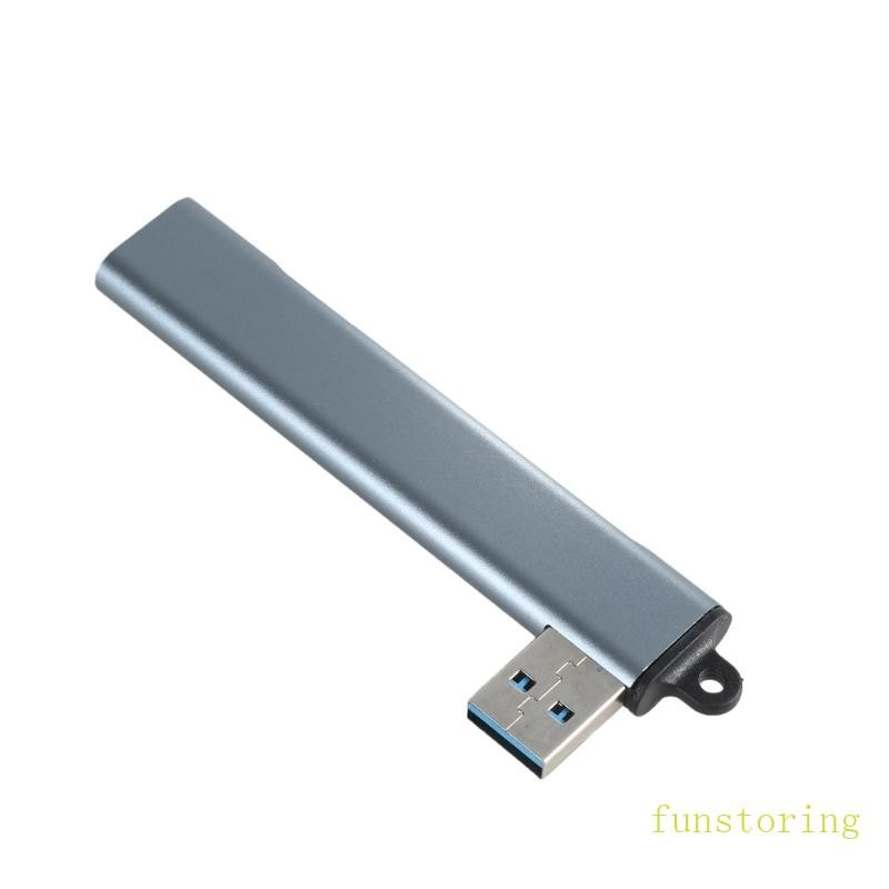 FUN Multiport USB Hub with 90 Degree Connection USB3 0 USB2 0 Adapter ...