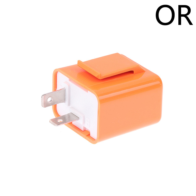 IGO 2Pin Adjustable Frequency 12V LED Flasher Relay Turn Signal Blinker ...