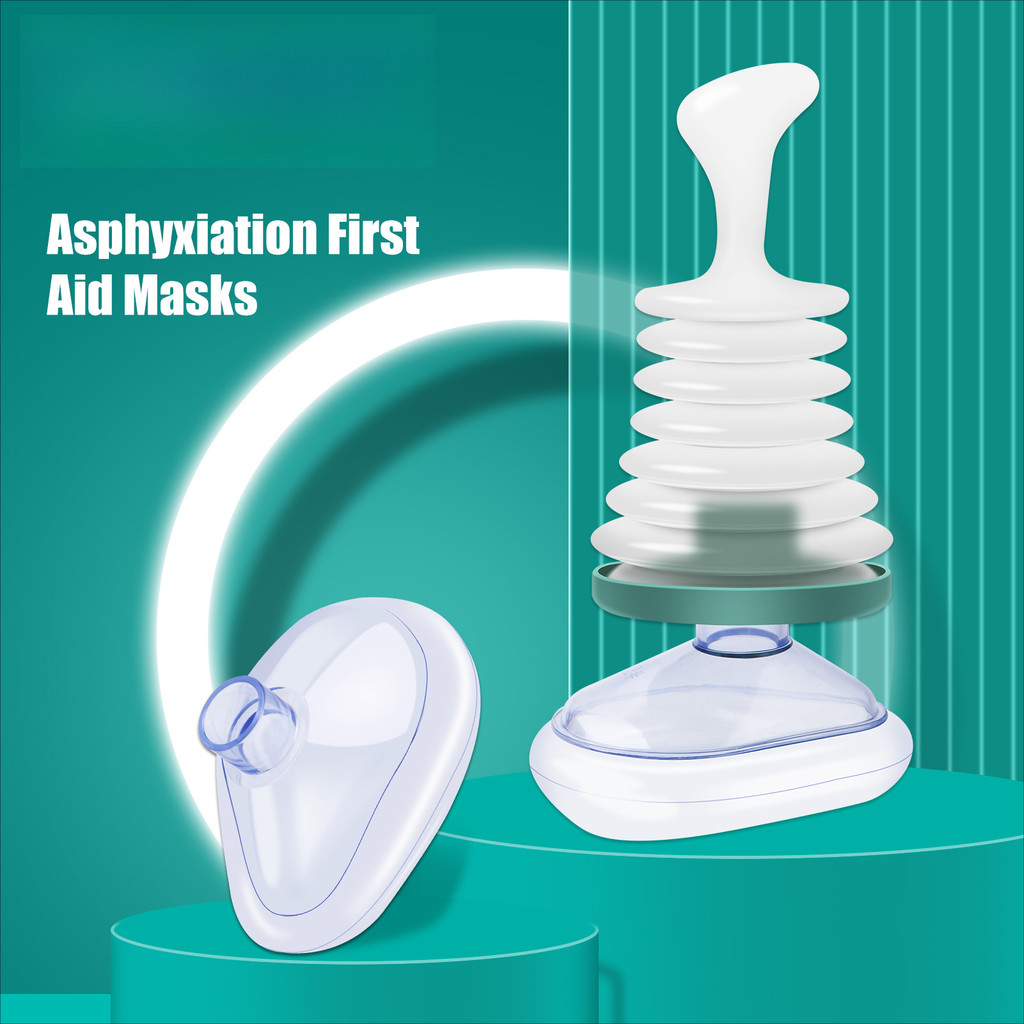 Portable First Aid Breathing Mask CPR Choking Rescue First Aid Kit ...