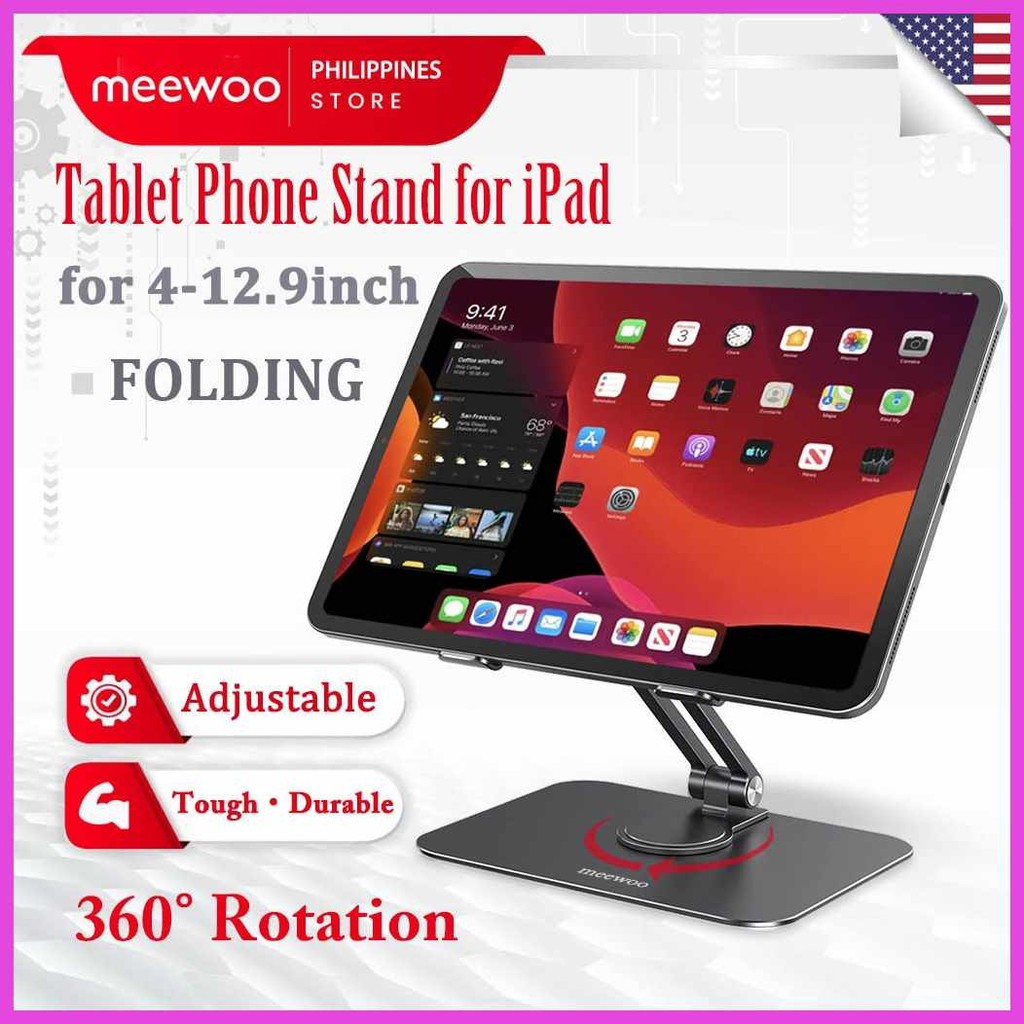 Meewoo;V{TabletGf@Stand_IV:Holder&for&ipad&Stand&360Rotating&Adjustable ...