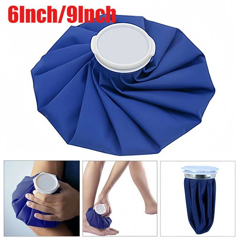 6/9’‘ Reusable Ice Pack Bag Compress Knee Ice Wrap Hot and Cold Pack ...