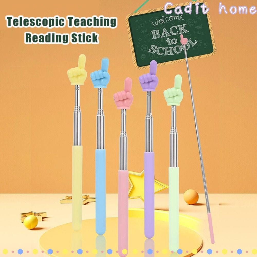 CADIT Finger Reading Sticks, Telescopic Rod Finger Design Teaching ...