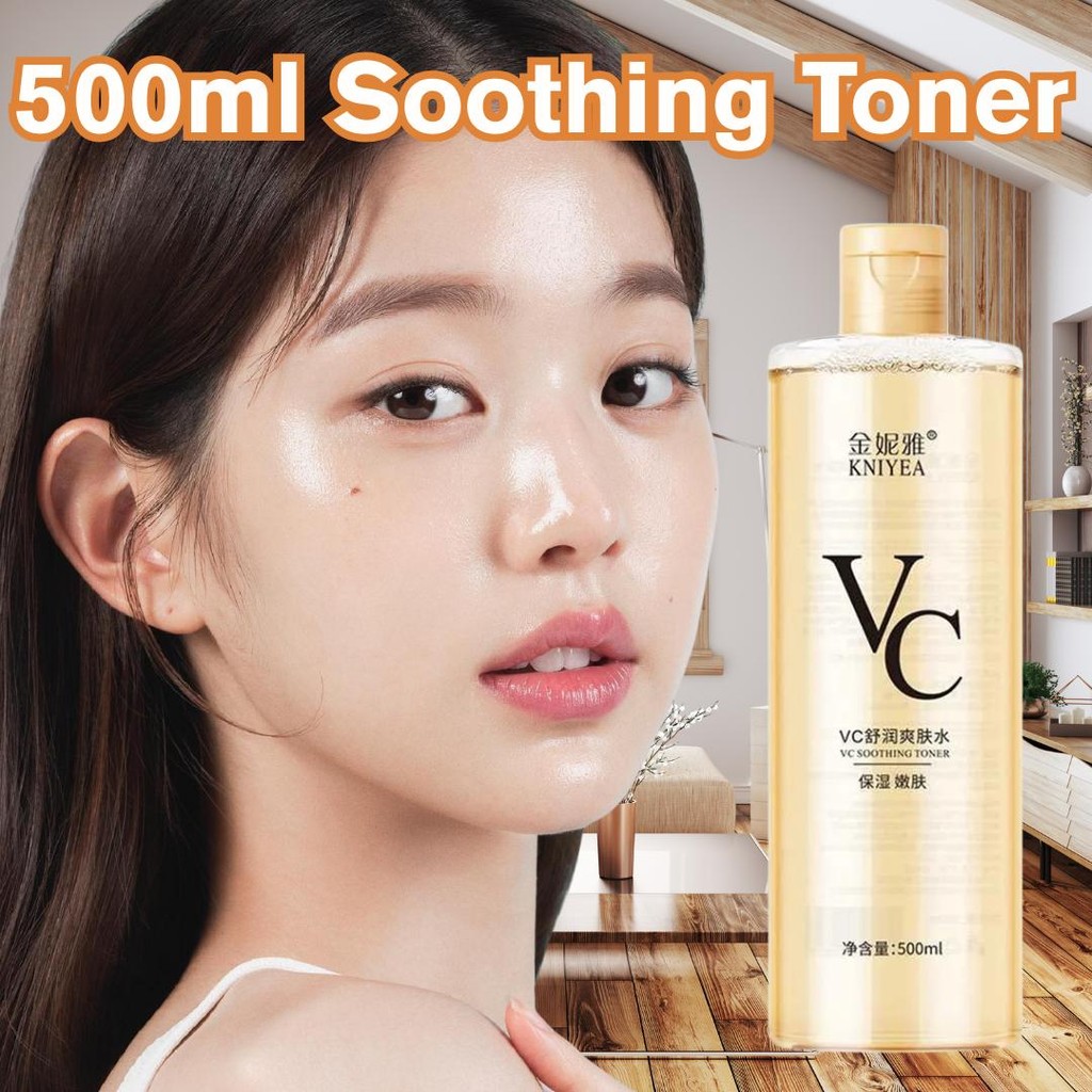 500ml Vitamin C Toner Beauty Whitening Essence Moisturizing Pimple ...