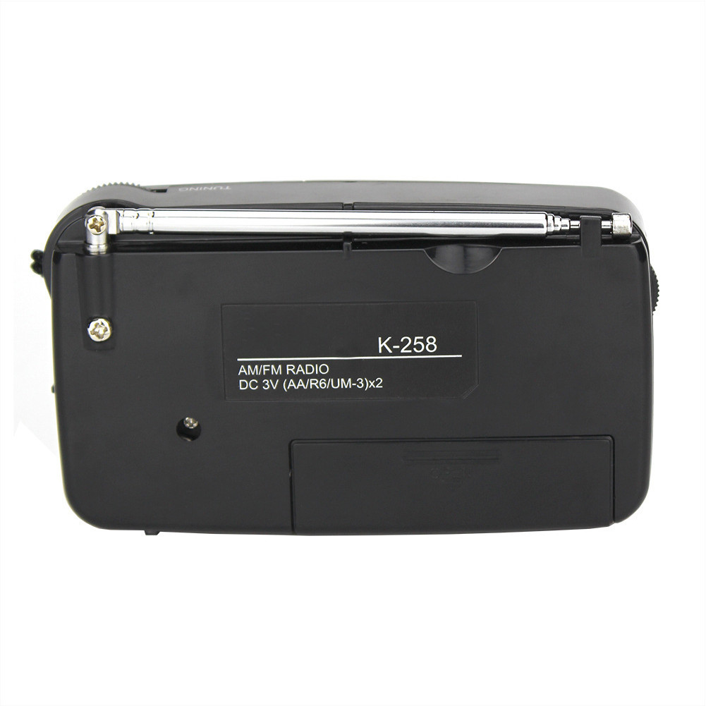 Portable Radio with Speaker Mini Transistor Radio Telescopic Antenna ...