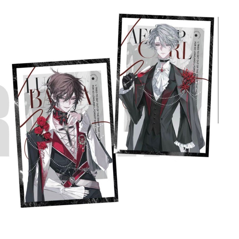 Identity V Fan-Made Luca Balsa and Gravedigger Color Paper Set ...