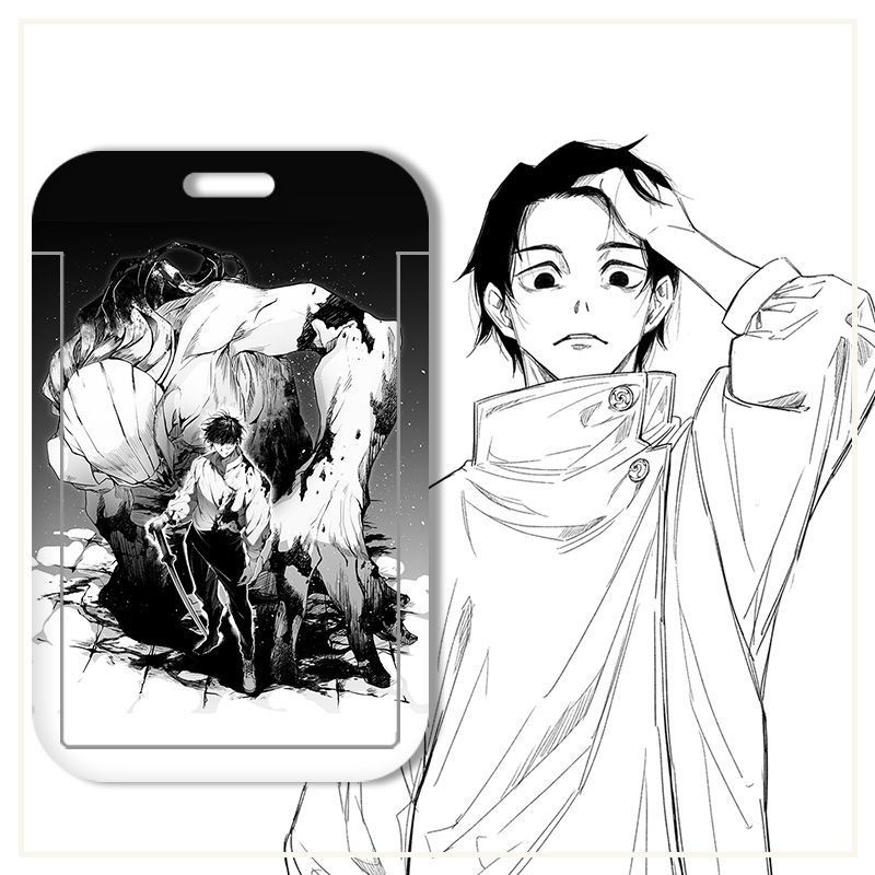Jujutsu Kaisen Yuta Okkotsu DIY Student School ID Card Holder Bus Card ...