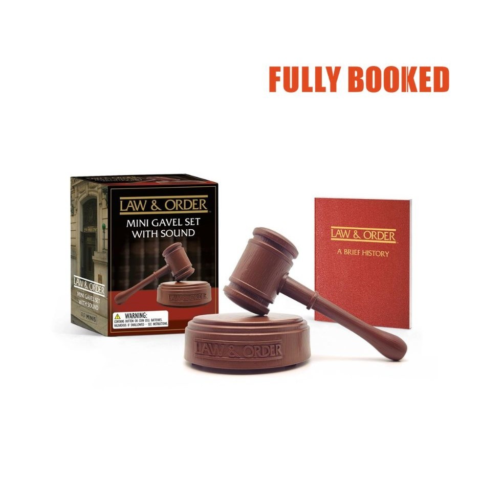 RP Minis: Law & Order - Mini Gavel Set with Sound (Mixed Media) by Chip ...