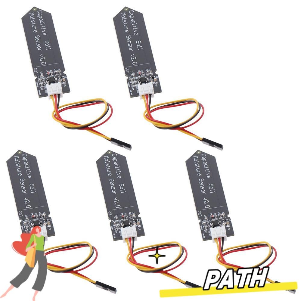 PATH Humidity Detection Sensors, Black 3.3~5.5V Capacitive Soil ...