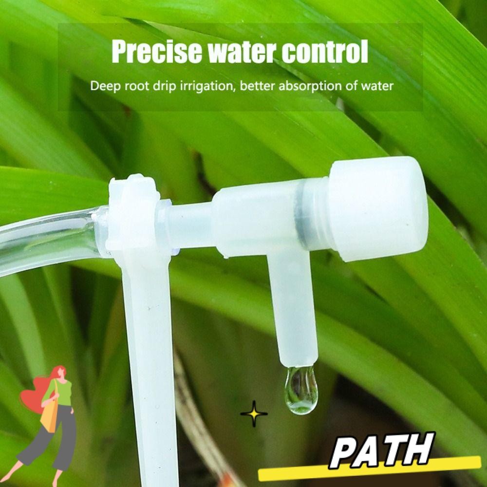 PATH Garden Drip Irrigation Kit, Greenhouse 4/7mm Hose Plant Watering ...