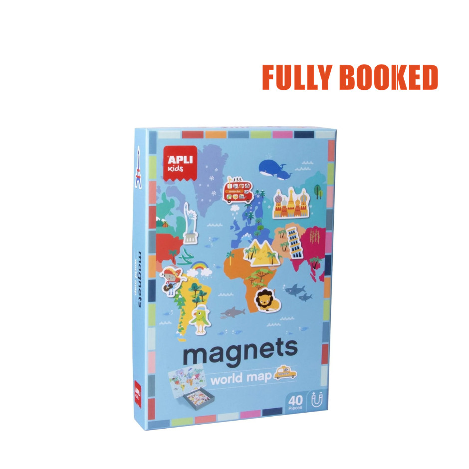 Apli Kids: Magnetic World Map (Mixed Media) | Shopee Philippines