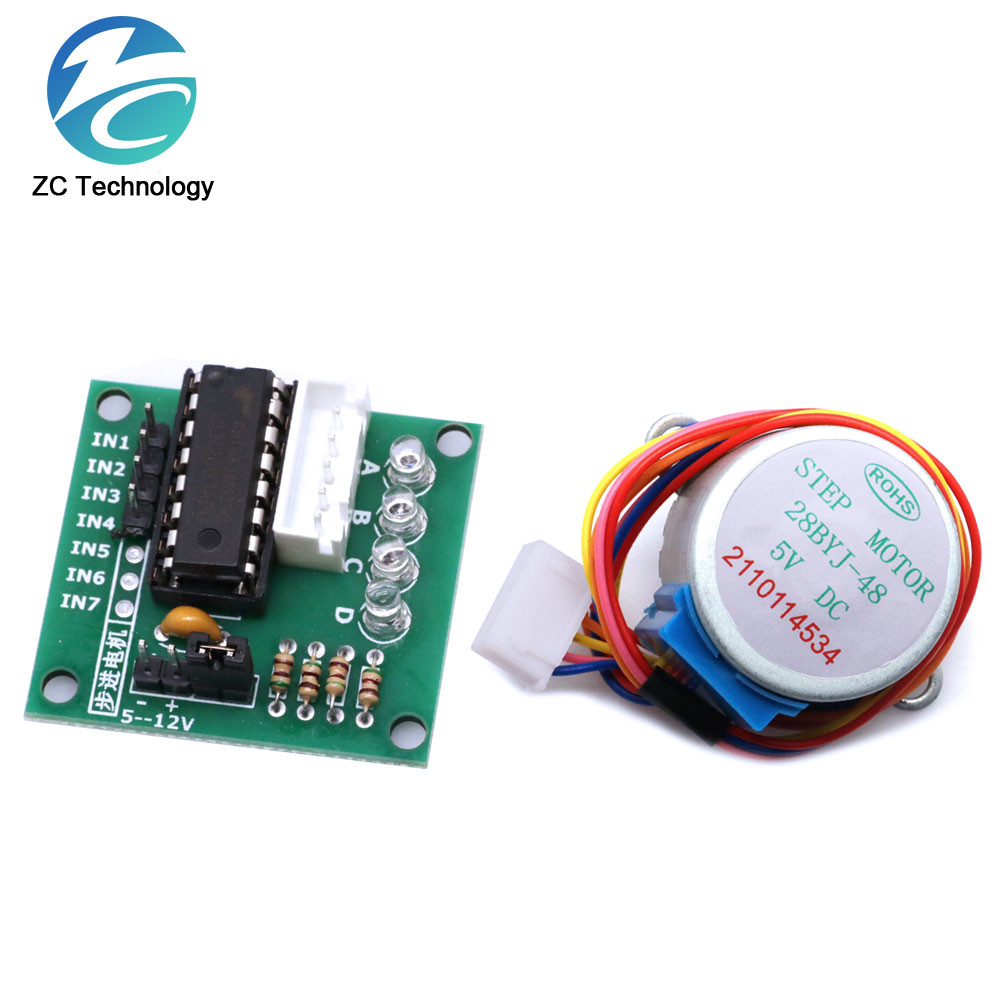 1set 28BYJ-48-5V 4 phase Stepper Motor+ Driver Board ULN2003 for ...