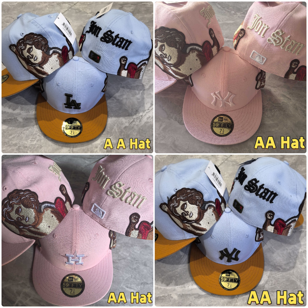 MLB New E.r.a Jon Stan X Houston Astros Fitted Hat New York Yankees ...