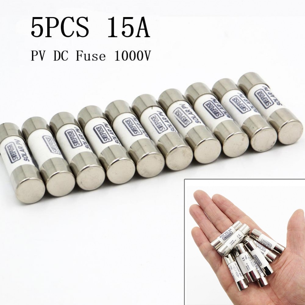 Versatile 15 Amp PV DC Fuse Box Fuse Unit 5PCS for Socket and Circuit ...