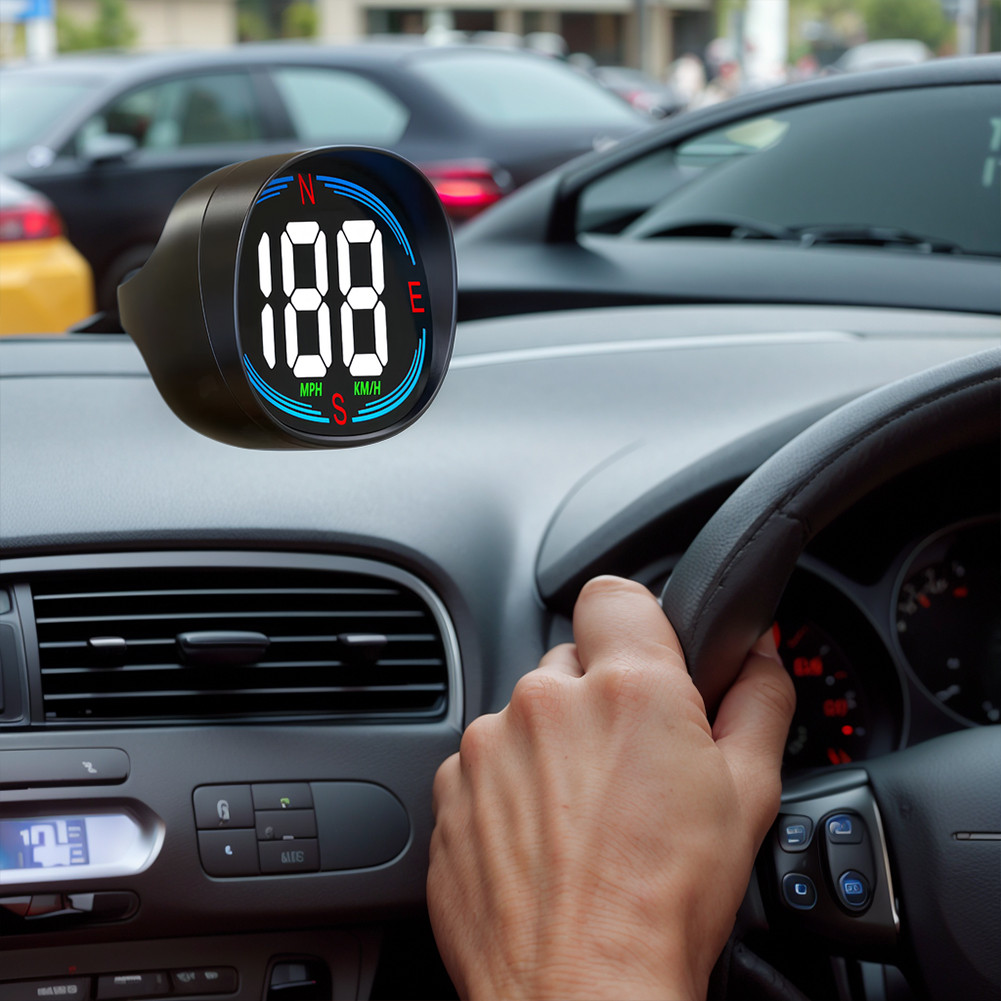 Car Digital Vehicle Speedometer Speed Real Time Display GPS HUD with ...