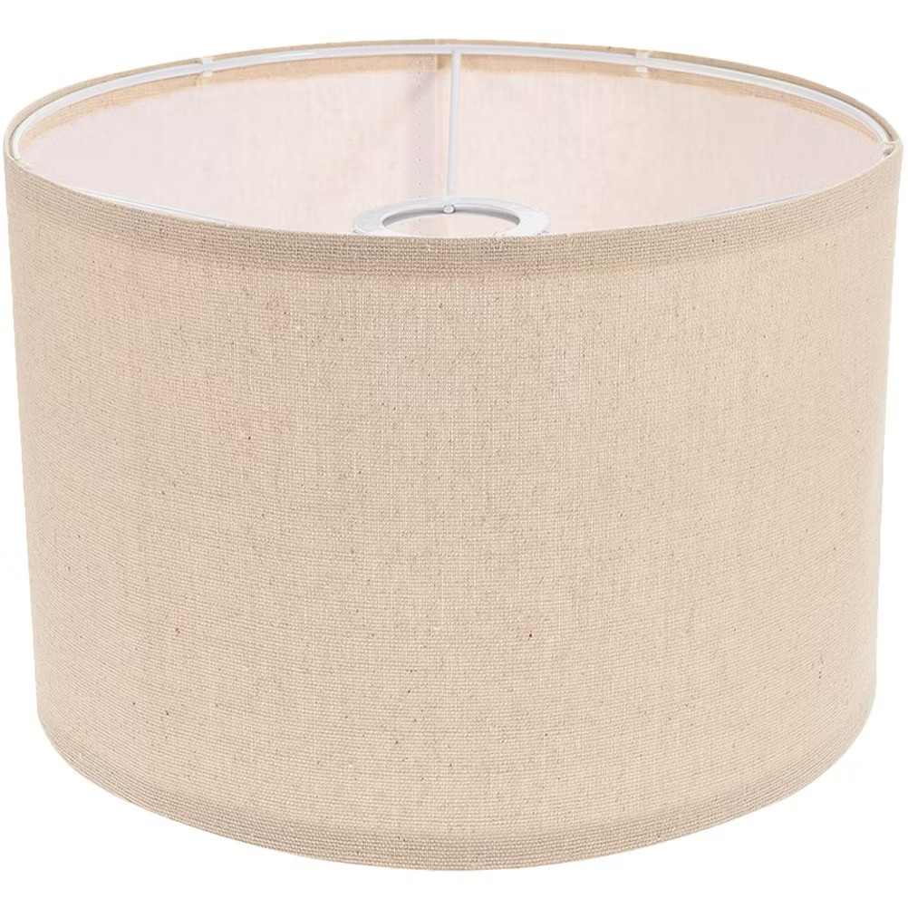 【24h Ship】Linen Lampshade Shades Black Bathroom Light Ceiling Simple ...