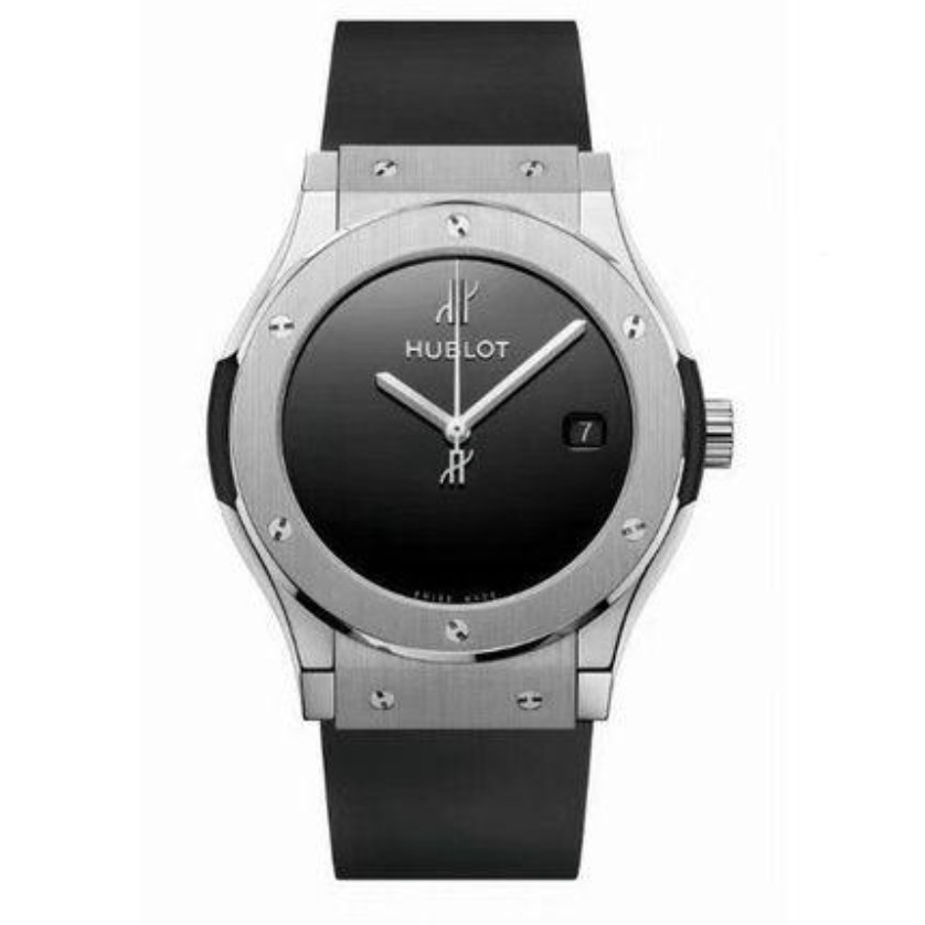 H HC Men's Automatic Mechanical Watch Black Dial Fashion Atmospheric ...