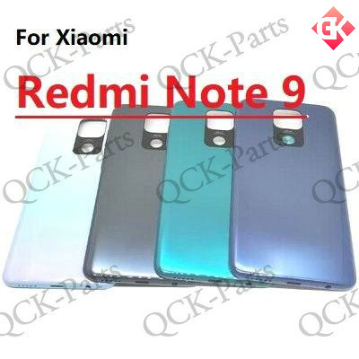 Back cover For Xiaomi Redmi Note 9 4G Rear Battery Housing With Power ...