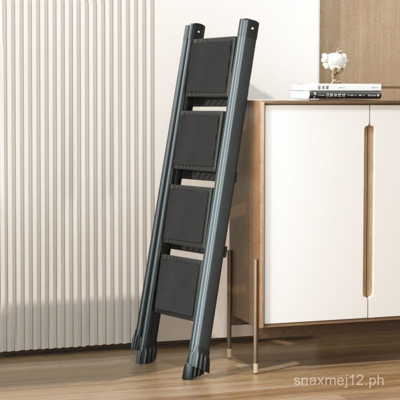 Household Ladder Thickened Folding A-Frame Ladder Indoor Climbing Non ...