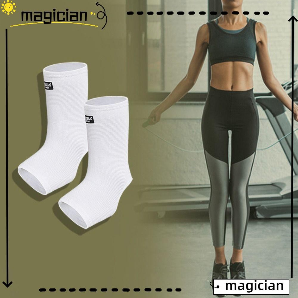 MAG Ankle Support, Nylon White Ankle Brace, Durable Elastic M/ L/ XL ...