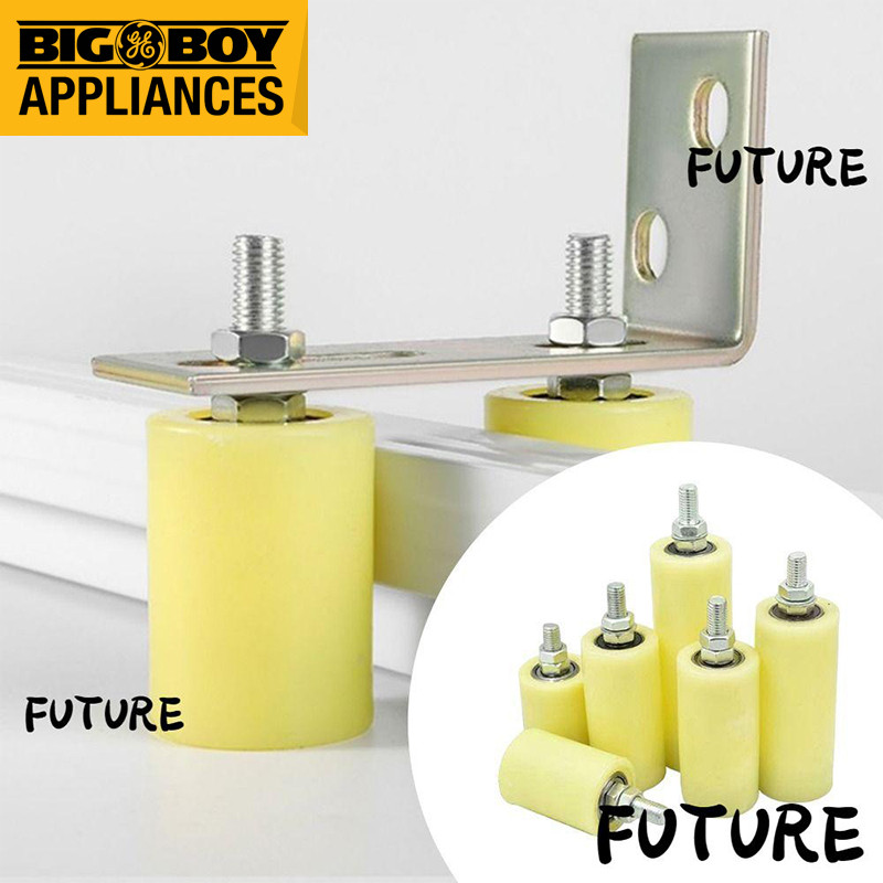 Slot Flat Wheel Sliding Door Support Casement Pulley Push Stainless ...