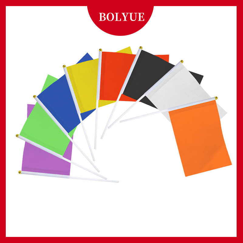 Pure Colors Waving Flag Sports Meeting/Opening/School Event/Outdoor ...