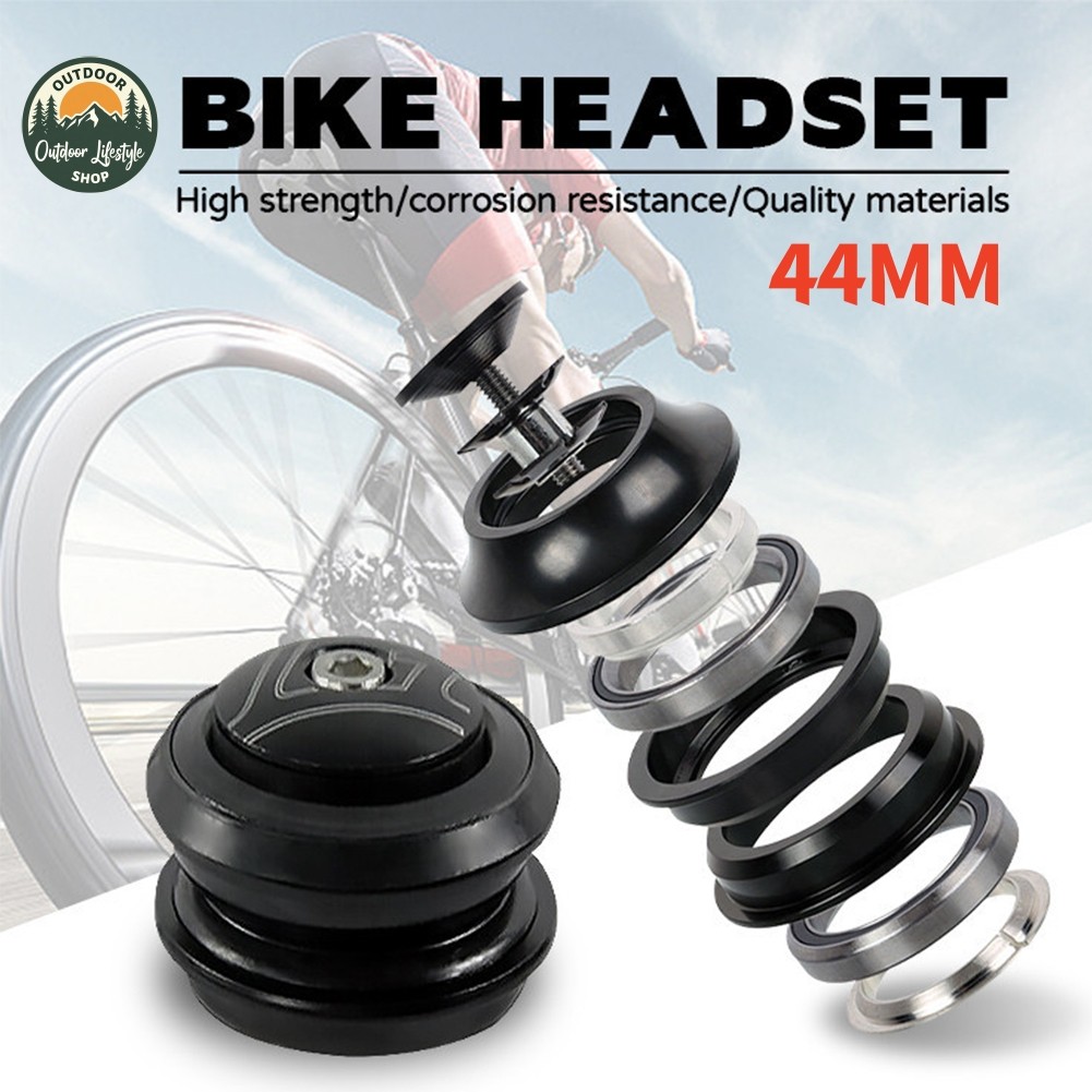 Replacement 1-1/8" 44mm Mountain Bike Threadless Headset Sealed Cartridge Bearings | Shopee ...