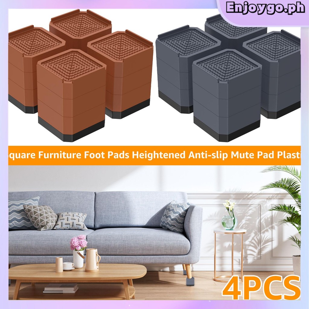 Bed Risers 3-Layer Detachable Adjustable Furniture Risers Heavy-Duty ...