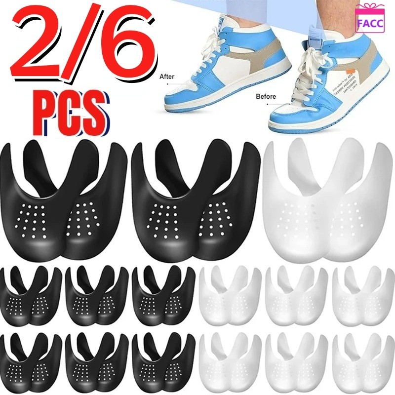 Creative Toe Anti Wrinkle Protector - Comfortable Snug 3D Shoe Shield ...