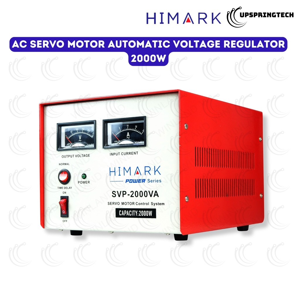 HIMARK AC Servo Motor Automatic Voltage Regulator 2000w AVR | Shopee ...