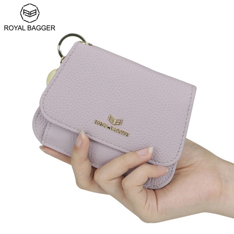 Royal Bagger Multi-card Slots Short Wallet, Genuine Leather Credit Card ...