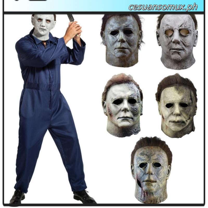 SHANRONG Michael Myers Mask, Horror Creative Killer Mask, Tricky Toys ...