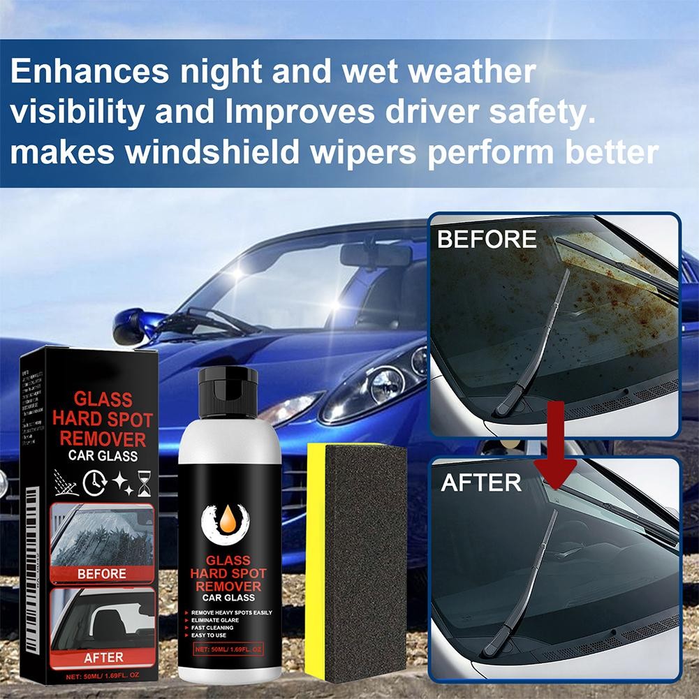 Car Glass Cleaner Windshield Cleaner Deep Clean Acid Rain Remover For ...