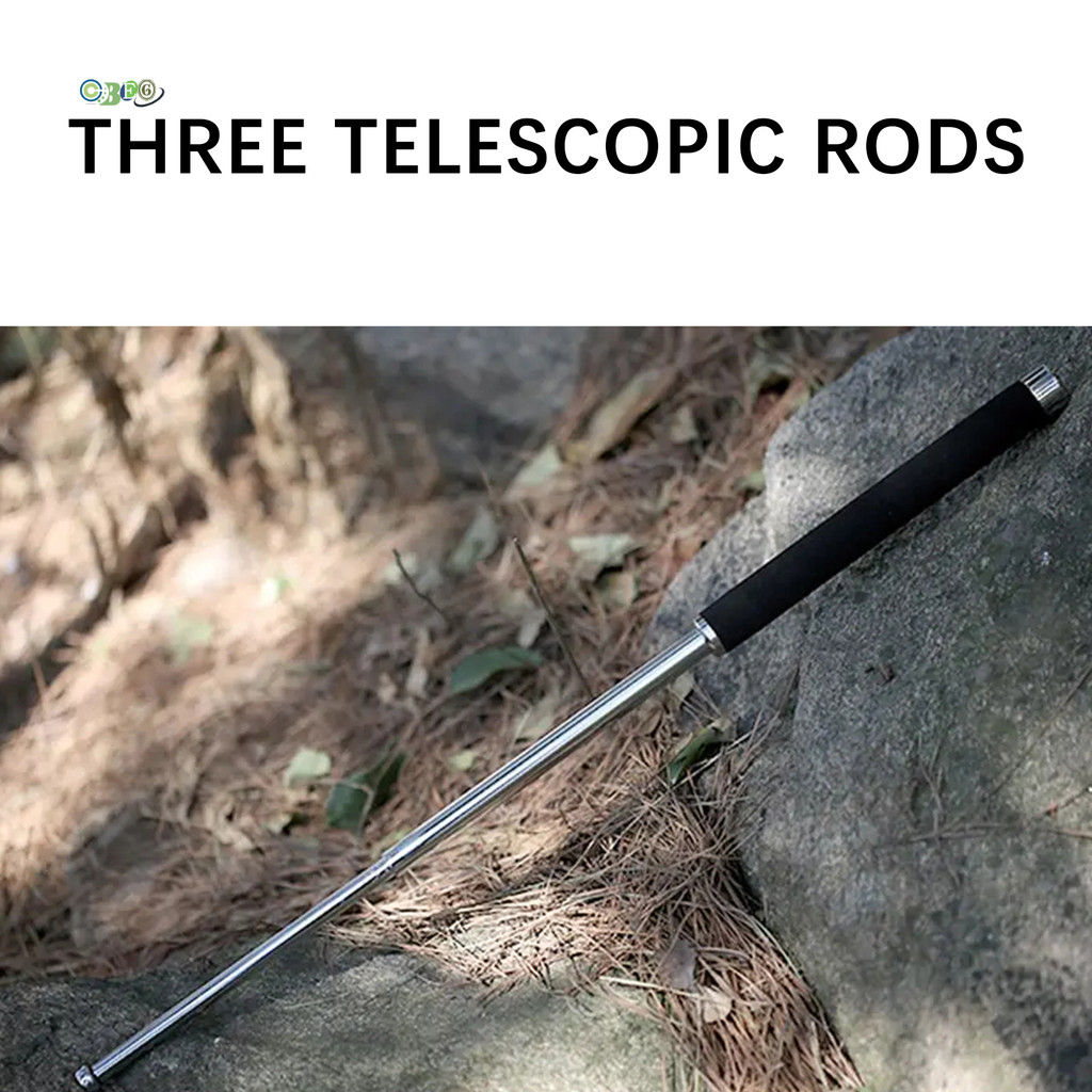 Multi-function Retractable Self-defensing Stick With Foam Padded Handle ...