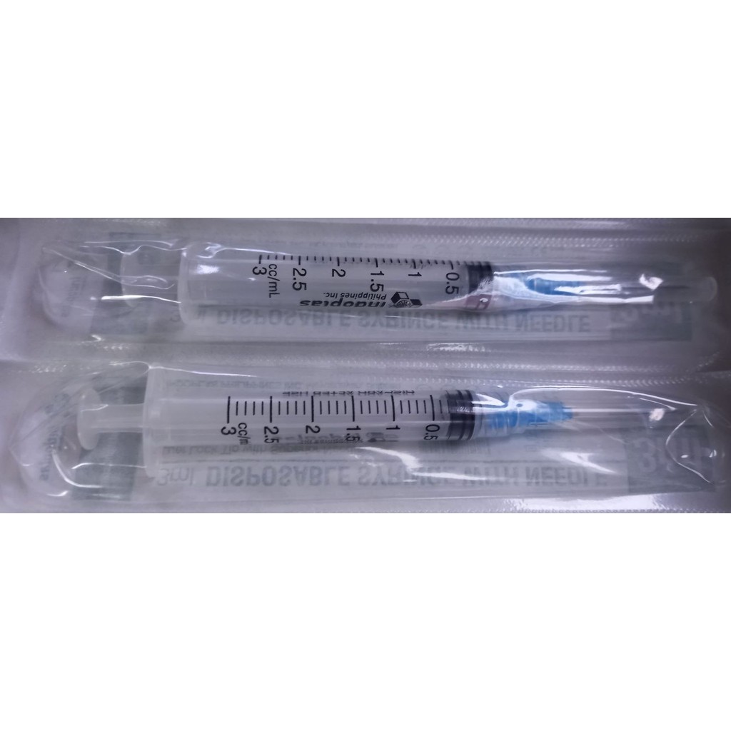 3cc and 5cc syringe (3 ml and 5ml disposable syringe) | Shopee Philippines