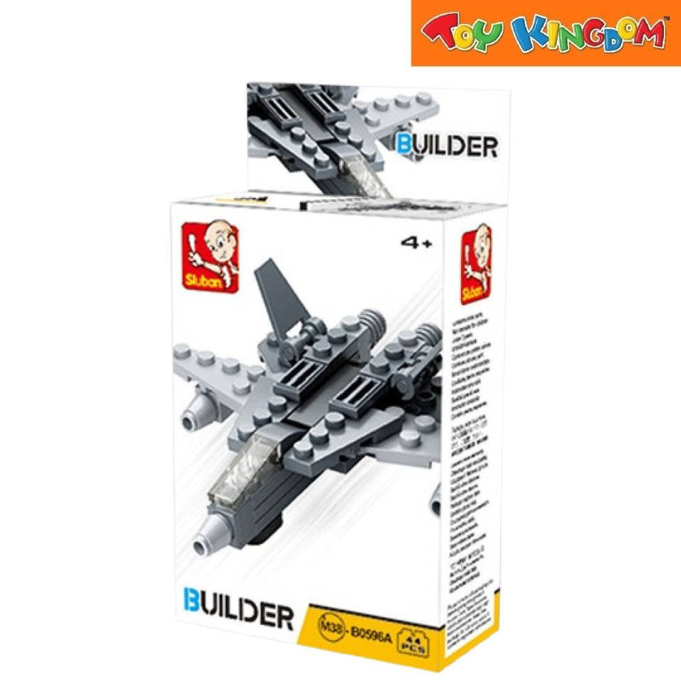 Sluban Builder Army Fighter Jet 44pcs Bricks Set | Shopee Philippines