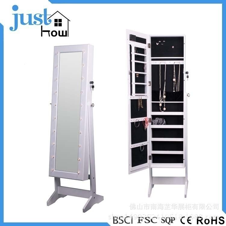 Full-length mirror European-Style Storage Mirror Whole Body Full-Length ...