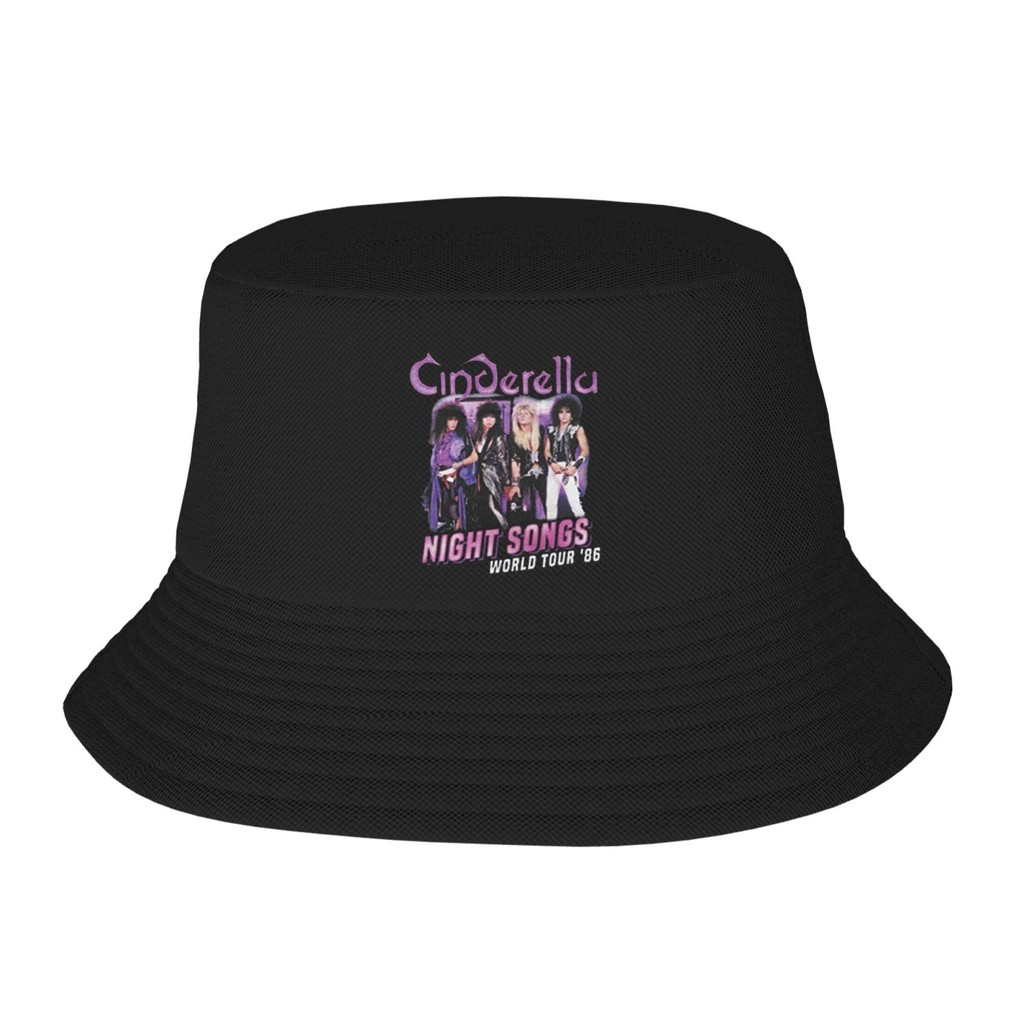 Cinderella Night Musis World Tour Album 1986 Glam Rock Fisherman's Hat ...