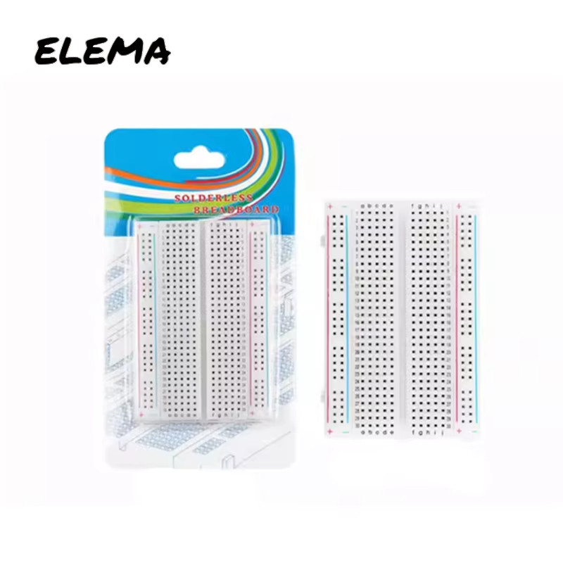 Mini Breadboard 400 Tie Points Solderless PCB board Universal Prototype ...