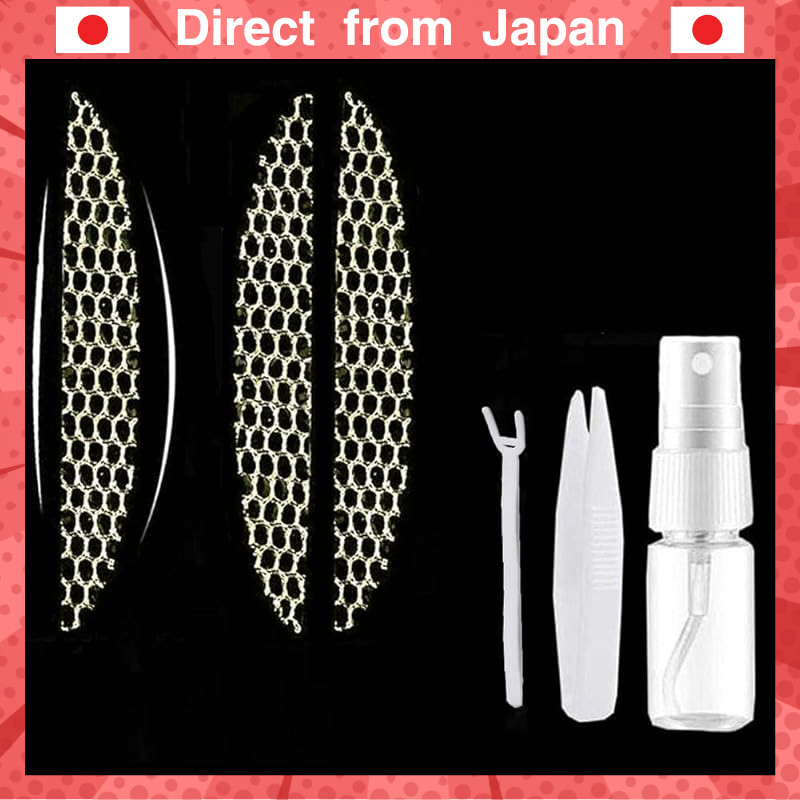 Shefun Mesh Eyelid Tape - 380 Sheets of Water-Activated Double Eyelid Adhesive, Double-Sided ...