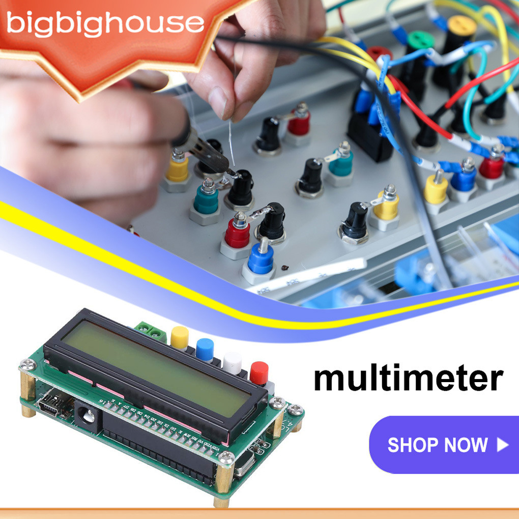 Capacitance L C Meter ESR Digital 1% with Meters Measurement Detectors ...