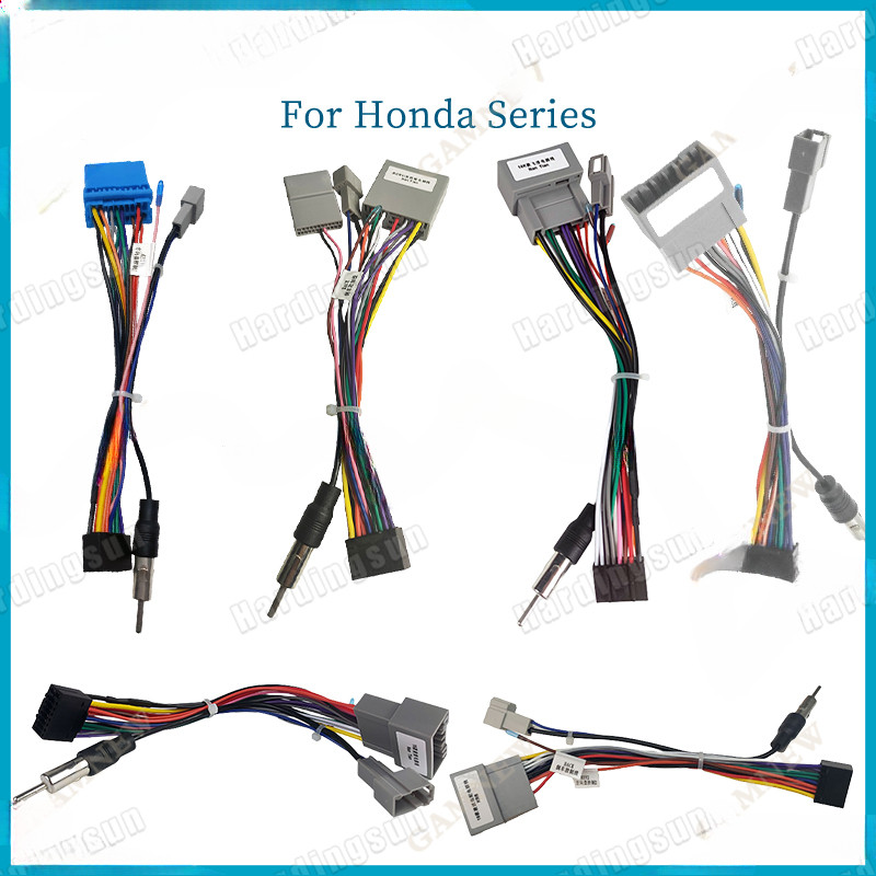 Car Audio DVD Player 16PIN Android Power Cable Parking Reverse Wire ...