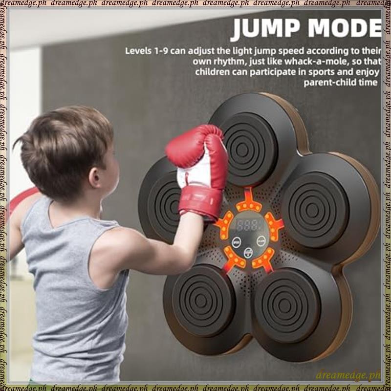 [S D K G] Boxing Traing Machine Wall Mat for Children,Smart Music ...
