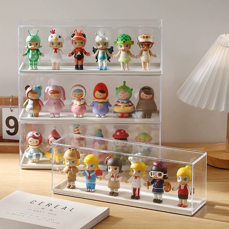 Blind Box Display Case Transparent Toy Storage Organizer Collectible ...