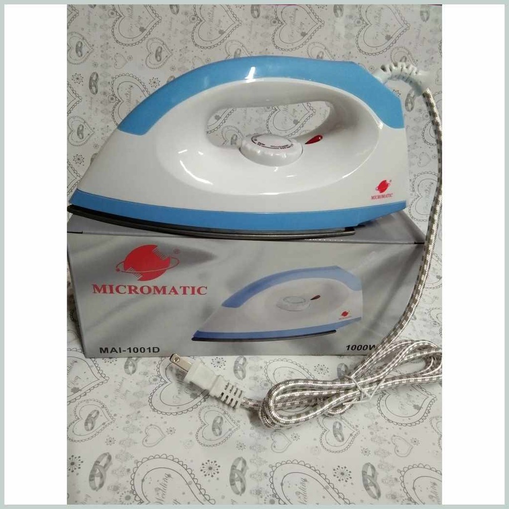 MICROMATIC:T~DRY(cI:IRON~lr?HEAVY*IB?DUTY | Shopee Philippines