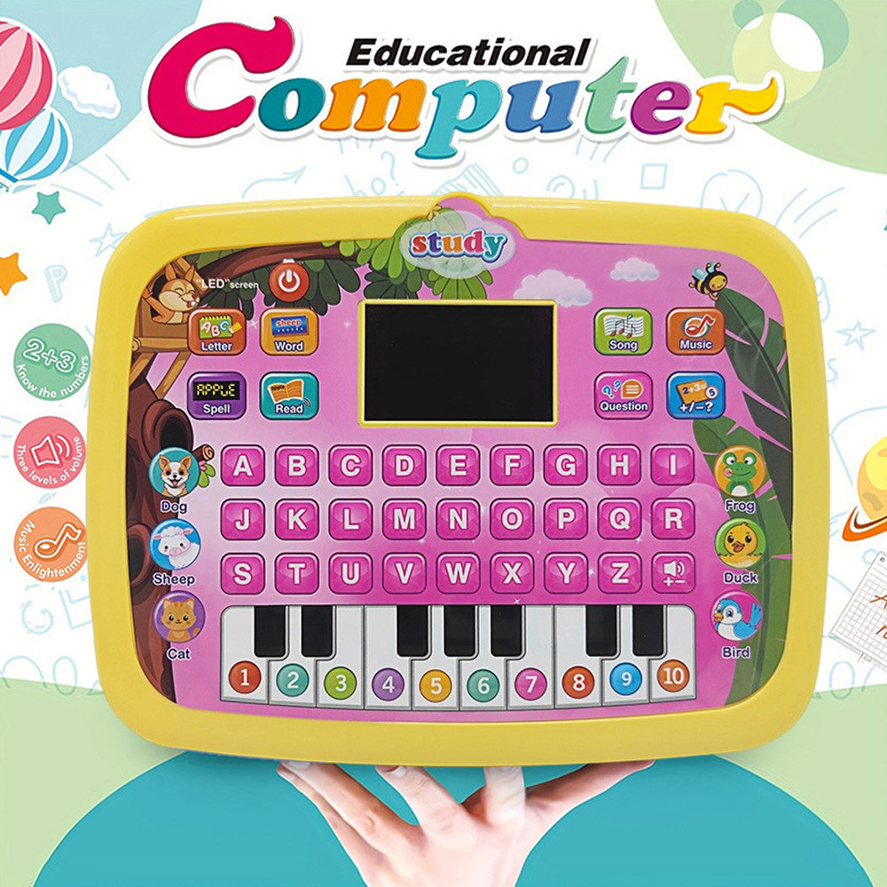 Children's Education Learning Computer Tablet Learning Toy Baby ...