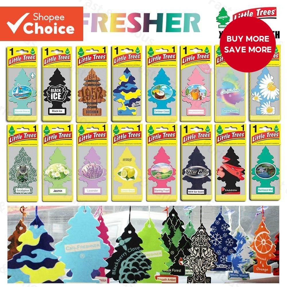 Little Tree Assorted Hanging Air Freshener: Cardboard Scented Tree for ...