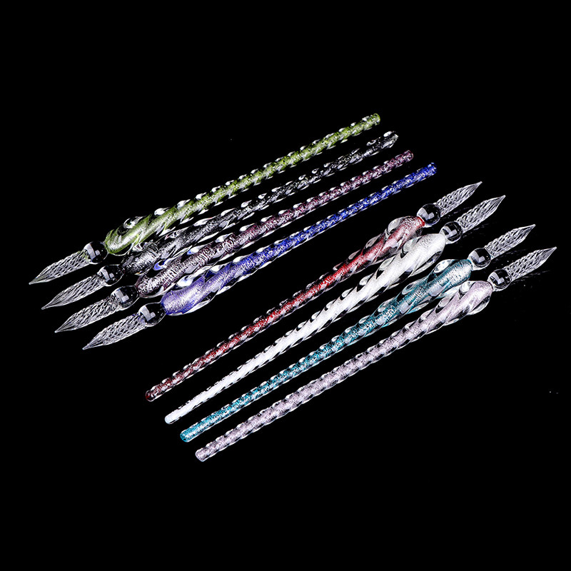 [ety] diy craft Painting Gift Dipping Drip Fountain Pens Dip Pen Glass ...